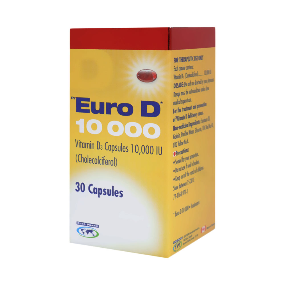 EURO D 10000 IU CAPSULE 30 S CLINIX PHARMACY